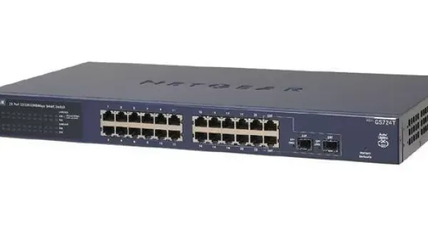 Netgear Prosafe GS724T v2 24 Port Gigabit Smart Switch